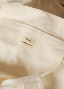 Marfa Travel Bag - Natural & Green Logo – moderncowboyclub